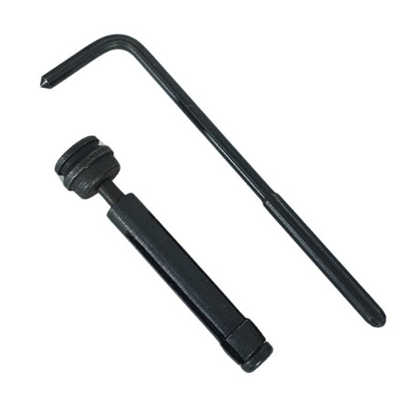 Broken shell extractor 7.62x39 and reamer key, black